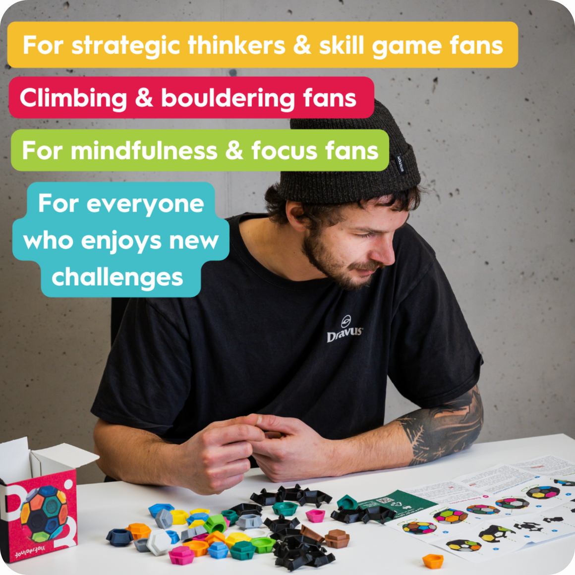 BOULDERBALL - the smallest climbing wall in the world – Boulderball US